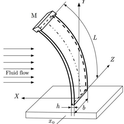 Model Of The Nonlinear Beam With Self And External Excitations Download Scientific Diagram