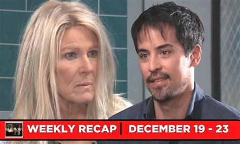 General Hospital Recaps Falsehoods Abound Grieving Residents And A Blizzard