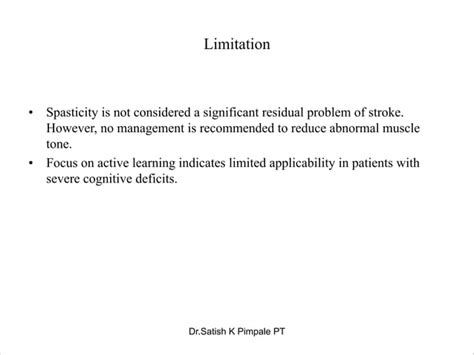 Motor Relearning Program PDF Physical Therapy Wellness