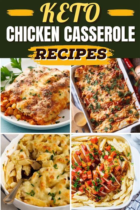 17 Best Keto Chicken Casserole Recipes