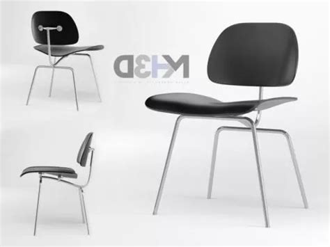 Офисный стул Эймс Бесплатная 3d модель Max Obj Open3dmodel