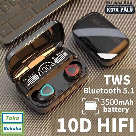 Jual Headset Bluetooth TWS M10 Earphone Shopee Indonesia