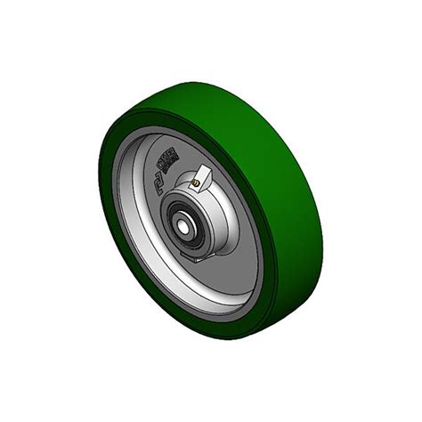 12 Cc Dynamo 70d Heavy Duty Wheel With Top Hats Caster Connection