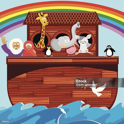 Noah 왜고너의 방주 방주에 대한 스톡 벡터 아트 및 기타 이미지 방주 0명 구약 Istock