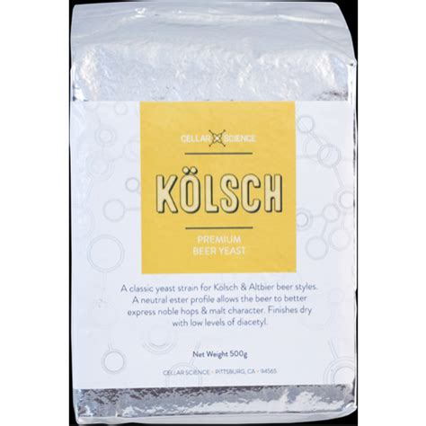 Cellarscience® KÖlsch Dry Yeast Kölsch Ale Premium Beer Yeast