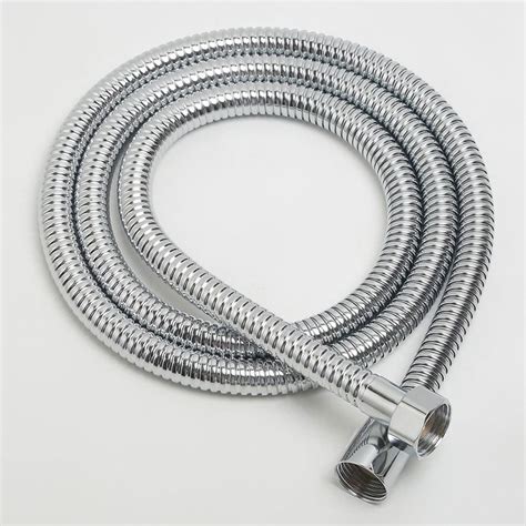 Cano Flexível Inox Mangueira Flexível De Aço Inox Para Ducha 2 M Casa