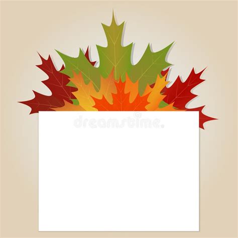 Maple Leaves Background Stock Vector Illustration Of Canada 42411585