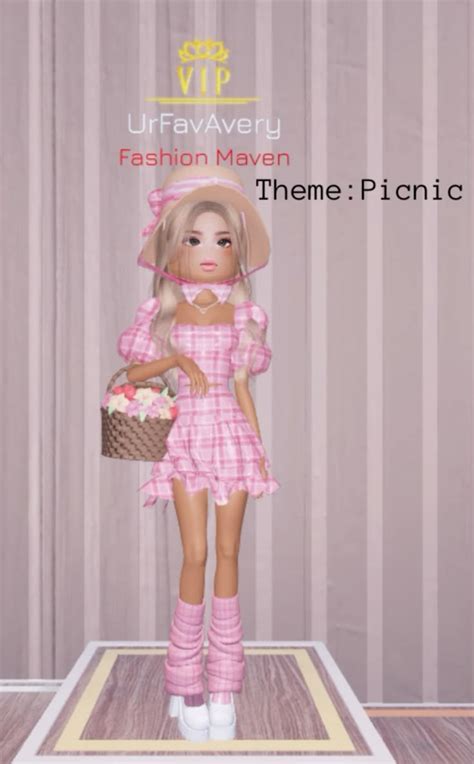 Dress To Impress Outfit Idea Theme Picnic VIP Required In 2024 Dress