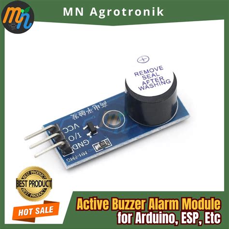 Active Buzzer Alarm Module For Arduino Esp Etc Shopee Philippines