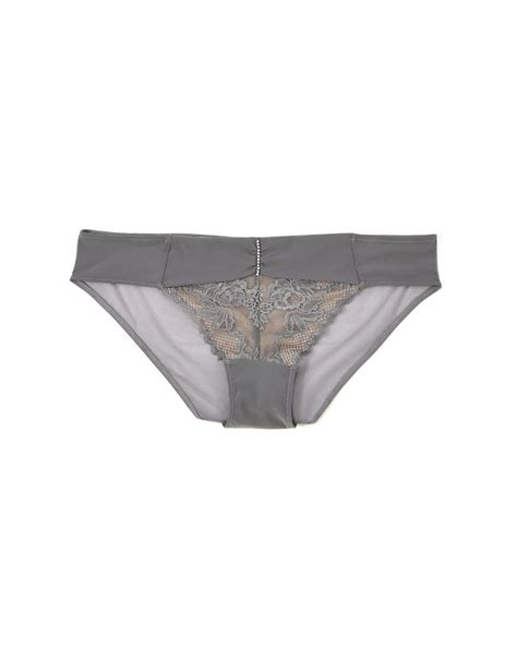 Melodina Dark Gray Bikini Panty Xs Xl Adore Me