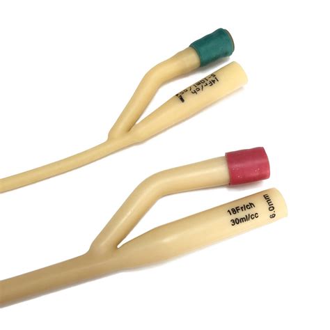 Latex Foley Sterile Medical Suction 2 Way Latex Pediatric Foley
