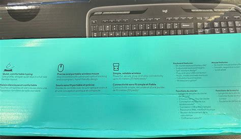 Logitech Mk320 Wireless Keyboard And Mouse Combo Black Link Plus Shop