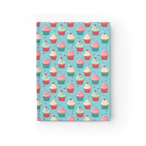 Cupcake Notebook Etsy