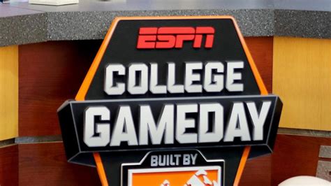 College Gameday Schedule 2025 Nour Ethan