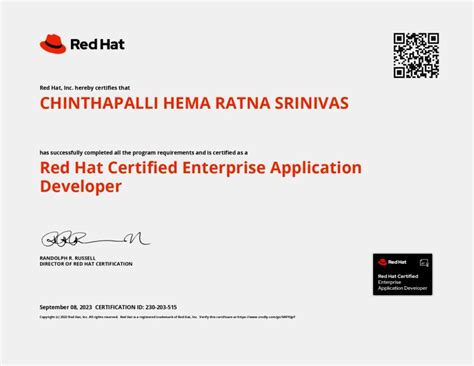 Hema Ratna Srinivas Chintapalli On Linkedin Javaee Redhat Redhatacademy Kluniversity