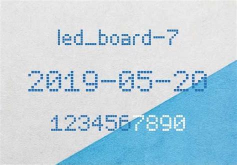 Lcd液晶字体多款值得收藏的液晶数字字体素材 Csdn博客