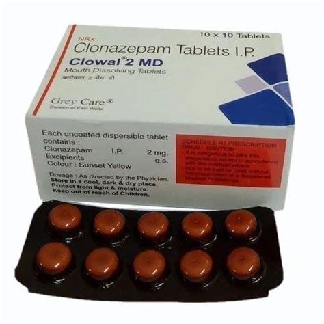 Rivotril Clonazepam Mg Tablets Mg At Rs Box In Kanchipuram ID