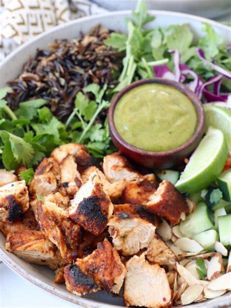 Blackened Chicken Bowls Bowls Are The New Plates