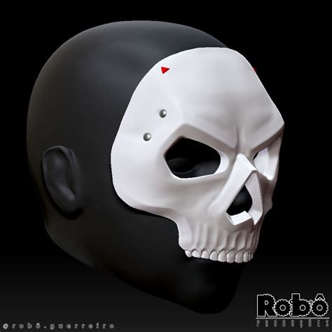 Ghost Mace Mask Call Of Duty Modern Warfare 2 Warzone 3d Model 3d