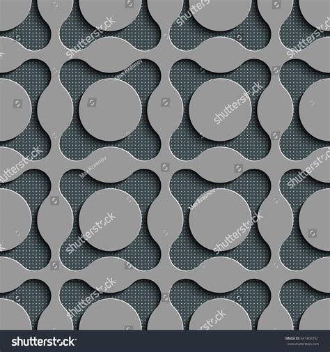 Seamless Grid Background Vector Regular Texture Stock Vector Royalty