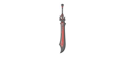 3D File Genshin Impact Blackcliff Slasher Sword 3D Print Model 3D
