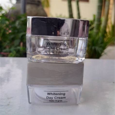 Jual Whitening Night Cream Dan Day Cream Krim Siang Malam Shopee