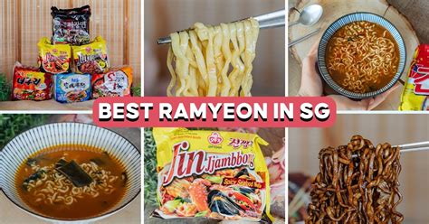 12 Best Instant Korean Ramyeon In Singapore Ranked Singapore Promo
