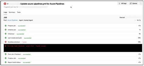 Building Security Into Your Azure Devops Pipeline Snyk