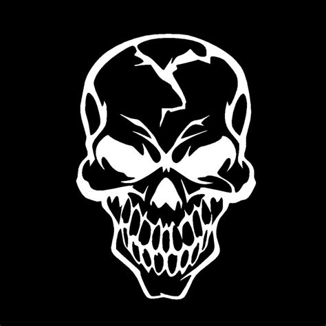 Cracked Skull Drawing At Getdrawings Free Download