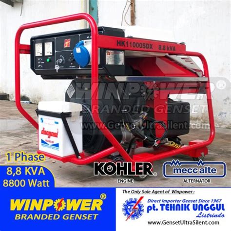 Genset Kohler 14 Kva Silent Mecc Alte 11000 Watt Hk16000tdx Jual