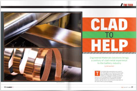 Charged Evs Engineered Materials Solutions Brings A Century Of Clad