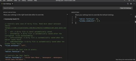 Vs Code改变字体大小快捷键vscode调整字体大小快捷键 Csdn博客