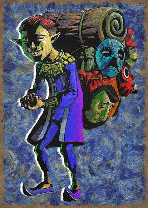 The Legend Of Zelda Poster Lesy Hius Painting By Ashley Brown Fine