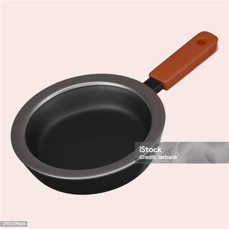 3d 렌더링 주방용품 및 요리 디자인 프로젝트용 요리 팬 아이콘 일러스트레이션 3차원 형태에 대한 스톡 사진 및 기타 이미지 3차원 형태 가정용 장비 강철 Istock