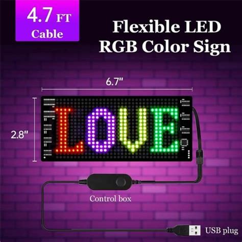 Other Gotus Light Signs For Carprogrammable Led Signflexible Digital Signcontrol By Poshmark