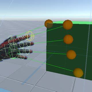 The Implementation Of Finger Ray Casting For Collision Detection