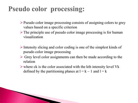 Color Image Processing Pptx Photo Editing Software Computer