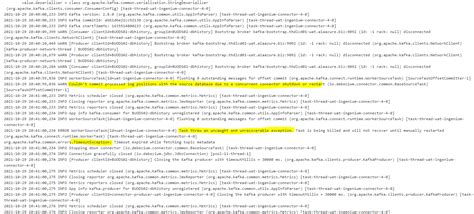 debezium oracle connector v 1 7 1 timeout expired while fetching topic metadata