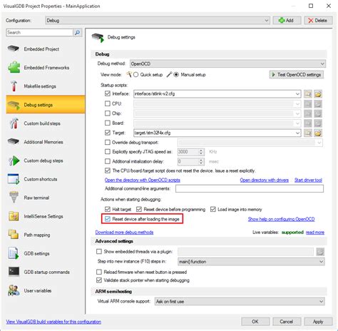 Creating An Embedded Bootloader With Visualgdb Visualgdb Tutorials