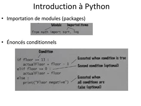 Introduction à Python Ppt Télécharger