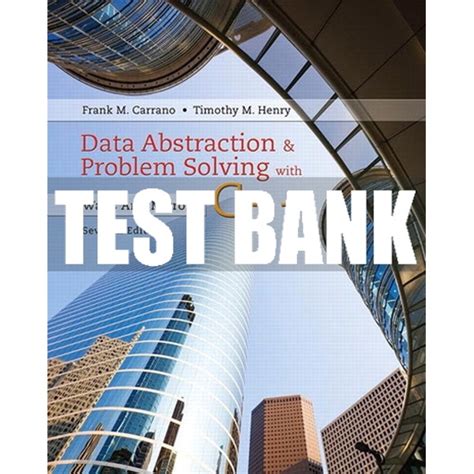 Test Bank For Data Abstraction And Problem Solving With C Wal Inspire Uplift