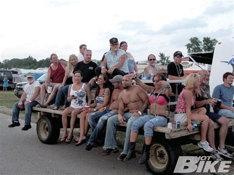 A Down Home Grassroots Good Time Michigan Chopper Fest Hot Bike