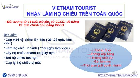 DỊch VỤ HỖ TrỢ LÀm HỘ ChiẾu Nhanh TrÊn ToÀn QuỐc Vietnam Tourist
