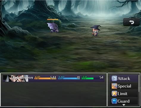 RPG Maker NPC Character Set Dark Sorcerer By GalacticGod