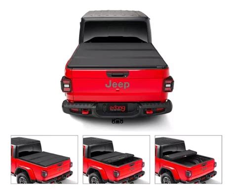 Tapa Batea Rigida Trifold Cajuela Jeep Wrangler Gladiator Jt