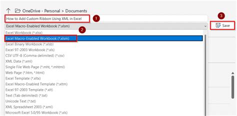 How To Add Custom Ribbon Using Xml In Excel Exceldemy
