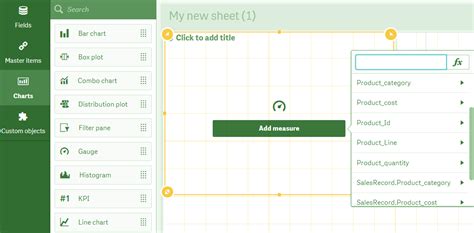 Qlik Sense Gauge Chart Creating A Gauge Chart Dataflair