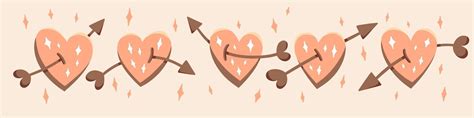 Hand Drawn Nude Hearts Vector Vector Art At Vecteezy