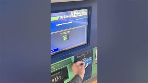 Checking Go Card Balance At Brisbane Translink Ticket Machine Qld
