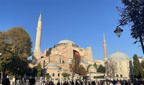 Hagia Sophia Currently In Istanbul And Even More Amazed By The Size And Beauty Of This Building